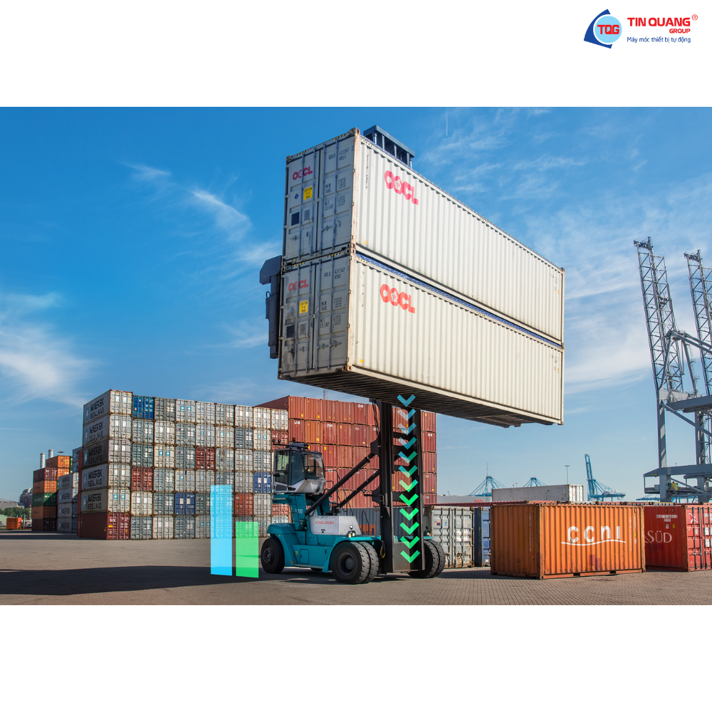 Konecranes E-ACE Electric Empty Container Handler 9 – 10 Tons - Tin ...